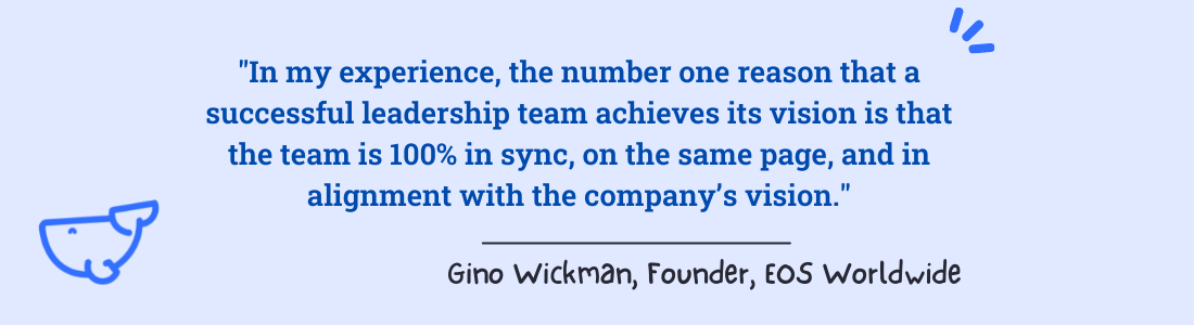 Visionary and Integrator™: How to Get on The Same Page - Whale