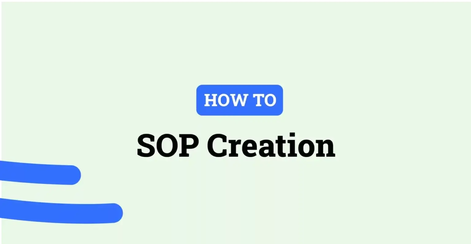 Whale - SOP Creation: Getting Started with Your Documentation Journey