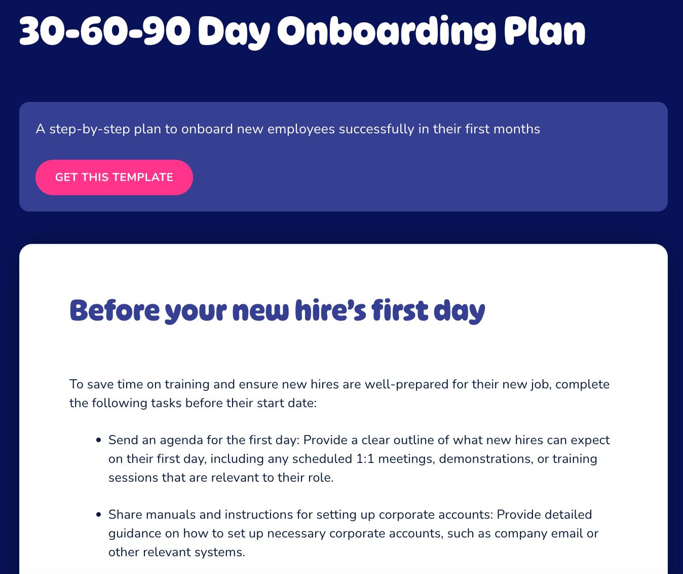 Your Must-Have Employee Onboarding Templates - Whale