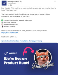 The Ultimate Product Hunt Launch Checklist 2025 | Whale
